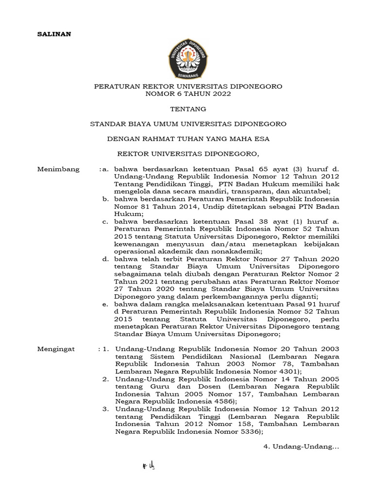 SBU Tahun 2022 | PDF