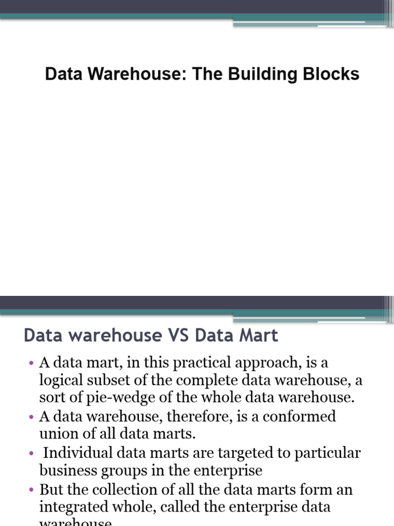 DWH Week 03 | PDF | Data Warehouse | Databases