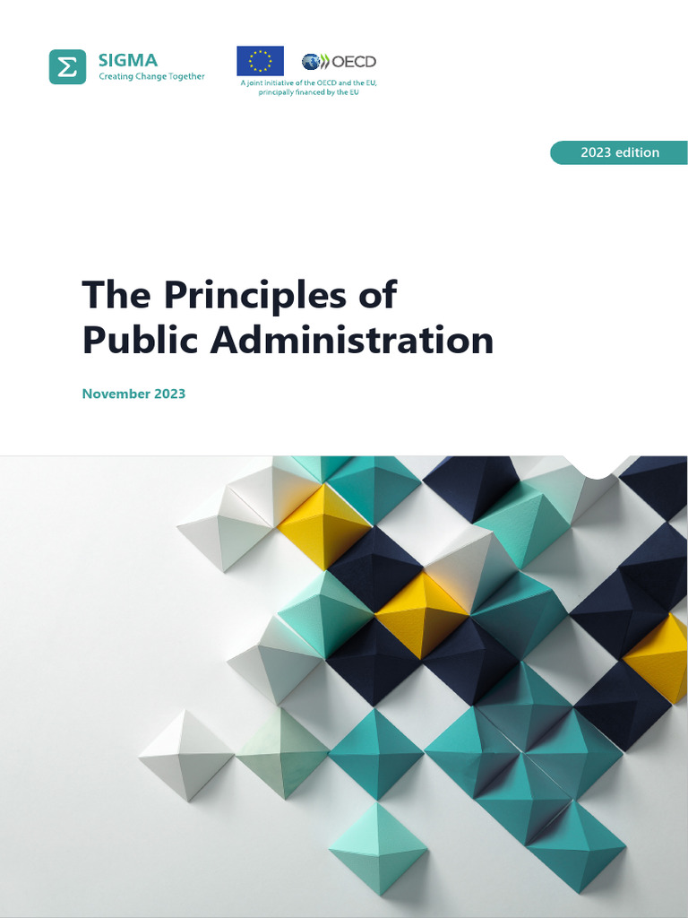 Principles of Public Administration 2023 | PDF | European Union ...