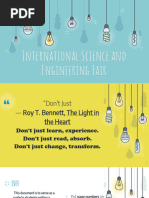 ISEF Research Plan Guidelines | PDF | Scientific Control | Experiment