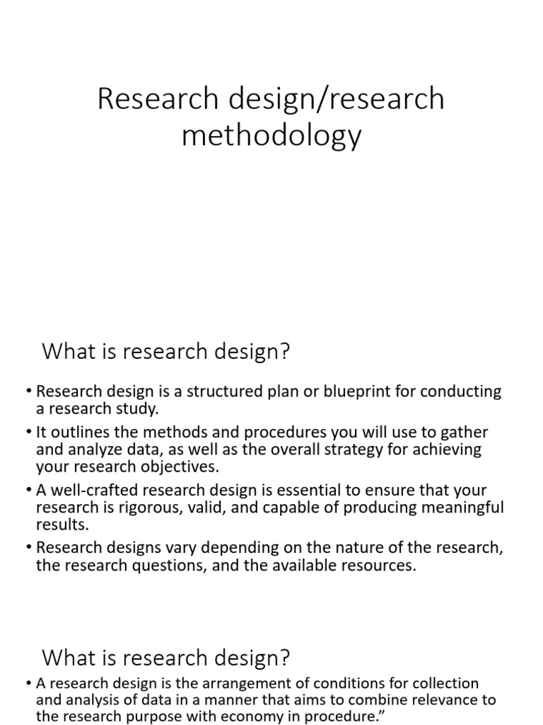 Research Process - Research Design | Download Free PDF | Methodology ...