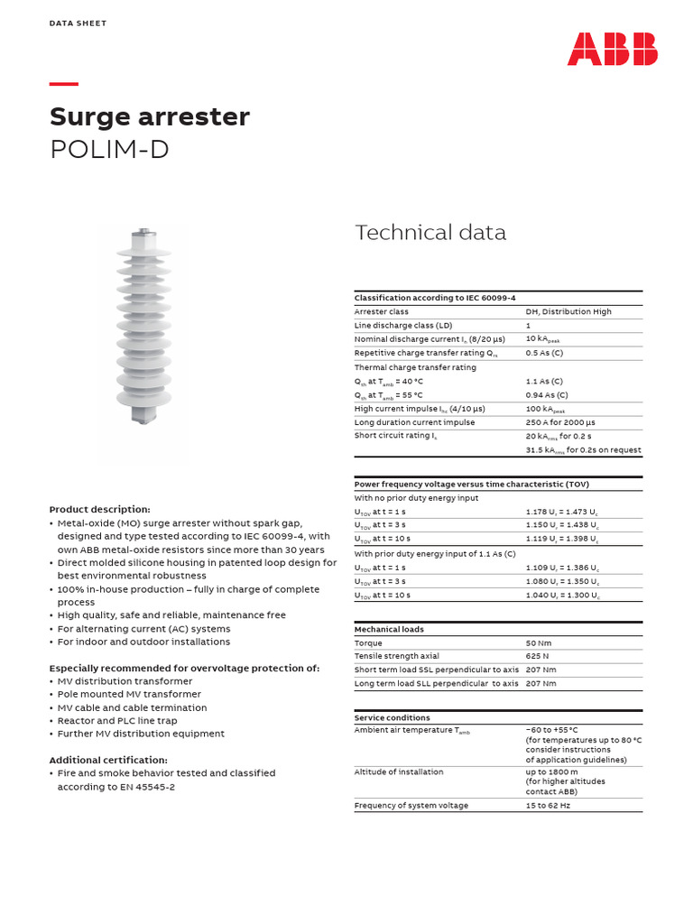 POLIM-D_Datasheet_1HC0075853_AI_en | PDF | Insulator (Electricity ...