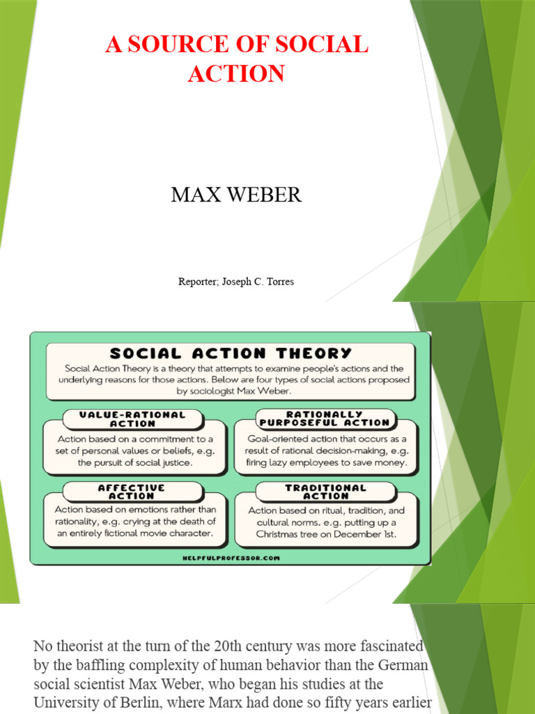 Max Weber's Social Action Theories | PDF | Max Weber | Asceticism