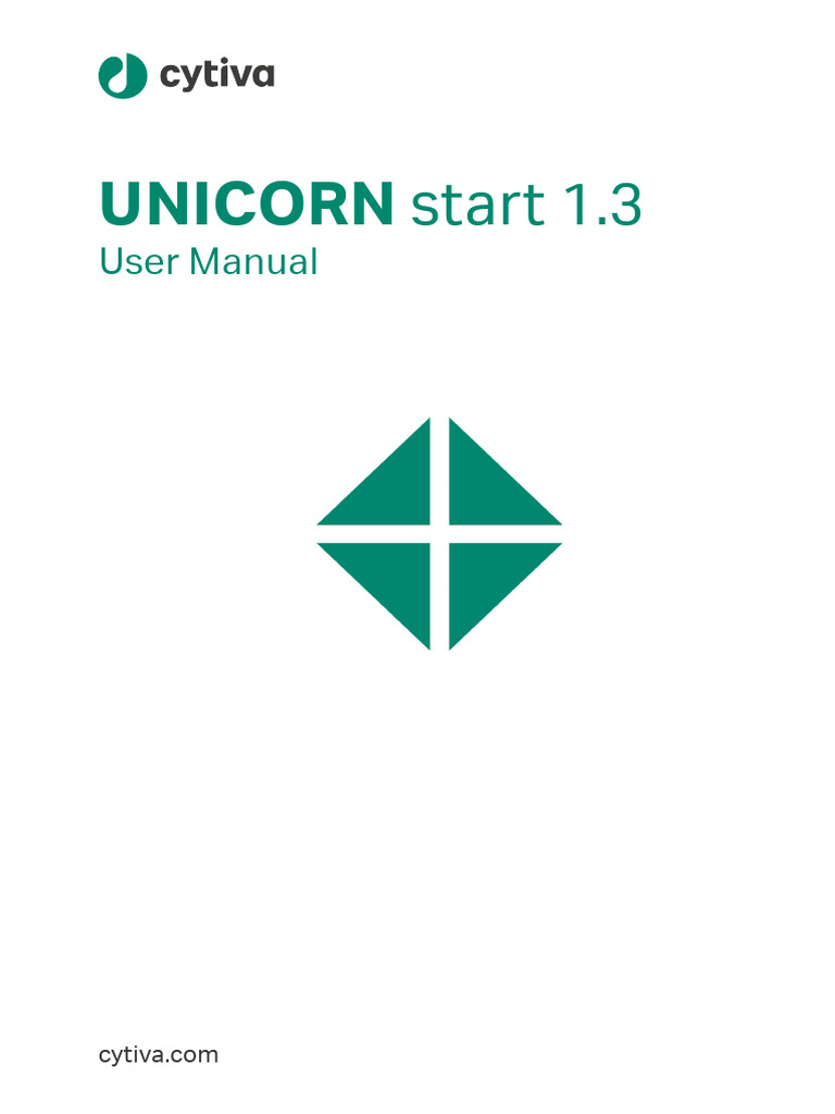 UNICORN Start 1.3 User Manual | PDF | Installation (Computer Programs ...