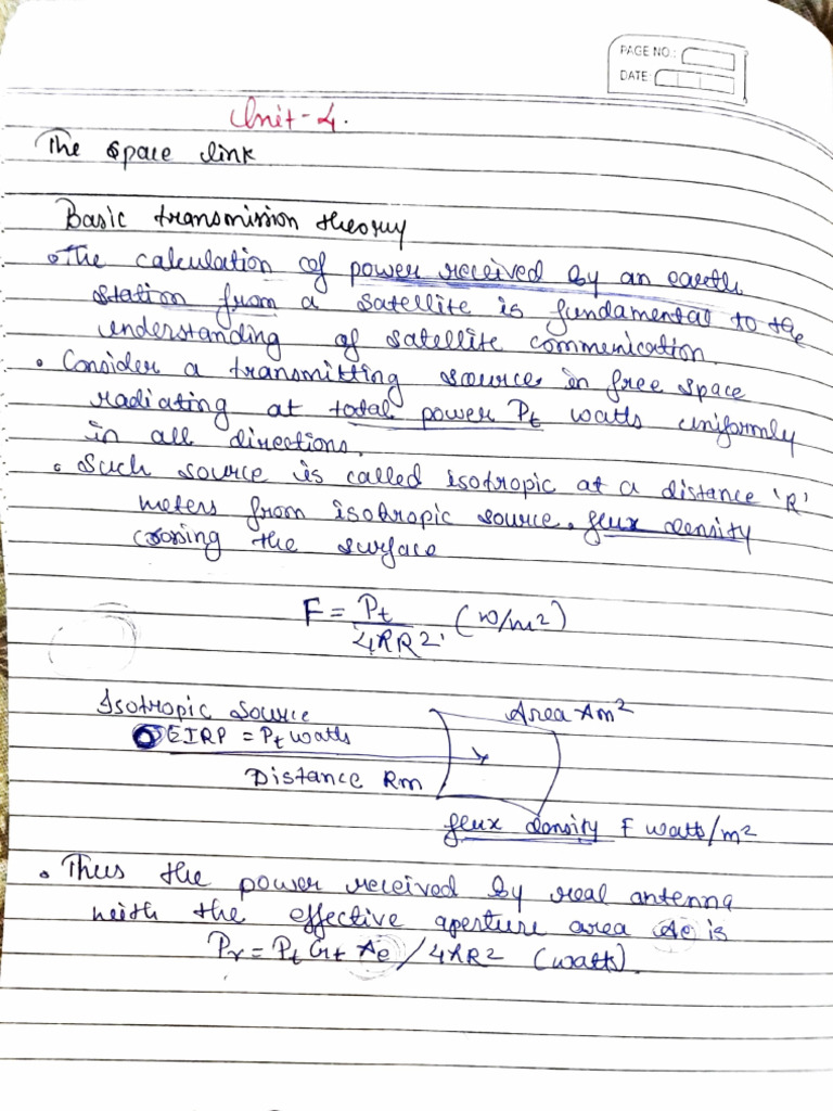 Unit 4 Satellite Comm | PDF