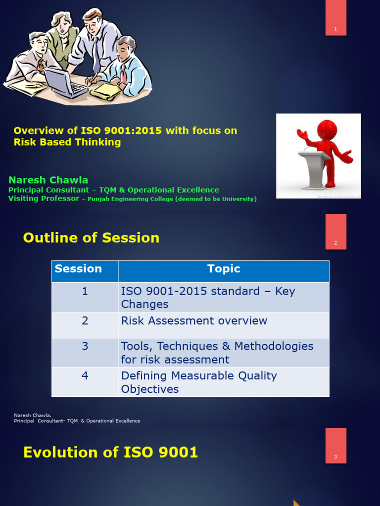 Risk Based Thinking | PDF | Risk | Iso 9000