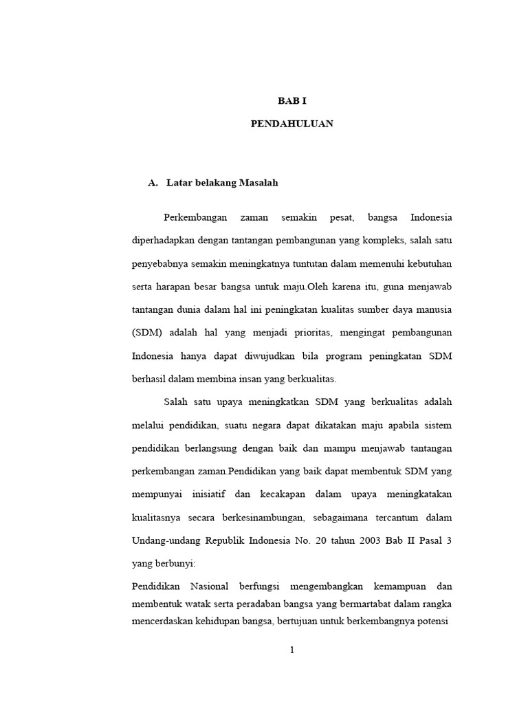 Bab 1 2 3 | PDF | Karier & Perkembangan | Sains & Matematika
