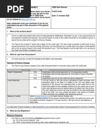 RCBC Credit Card Terms and Conditions | PDF | Credit Card | Payments