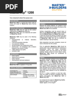 BASF MasterTop 1205 Data Sheet | PDF | Coating | Wear