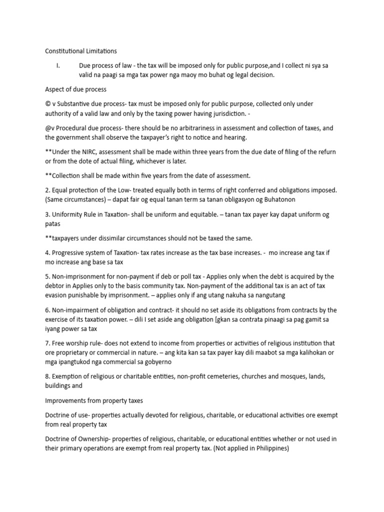 Kayat Report Polsci | PDF | Taxes | Tax Exemption