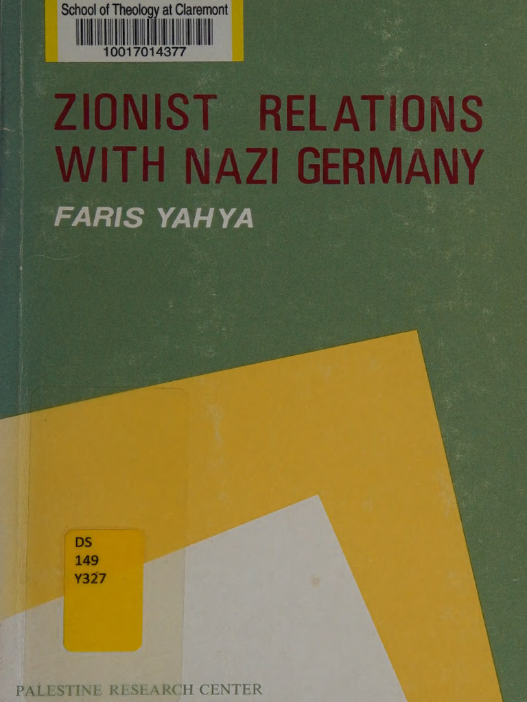 Zionist Relations with Nazi Germany | PDF | Zionism | Nazi Germany