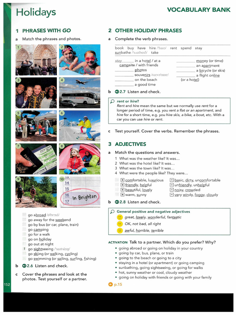 EF 4th Edition Pre - Int Vocabulary | PDF | Linguistics | Syntax