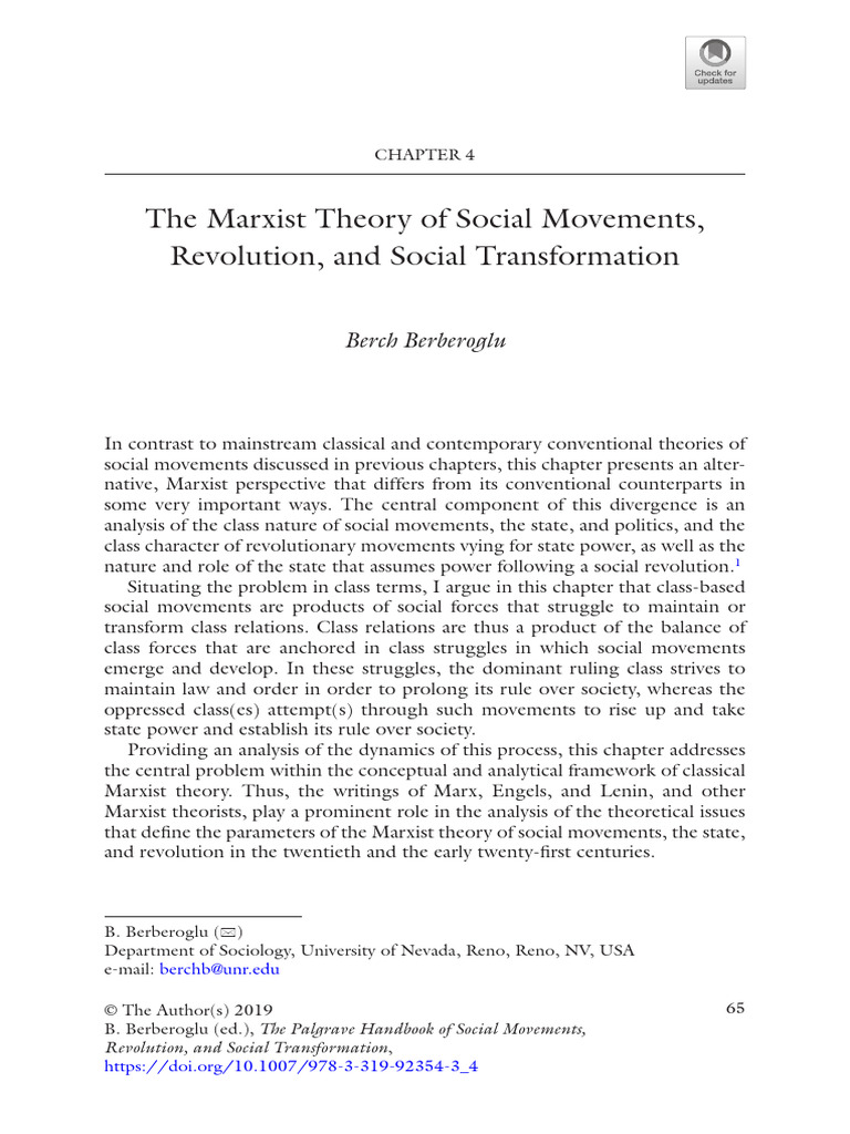 Berberoglu 2018 | PDF | Socialism | Capitalism