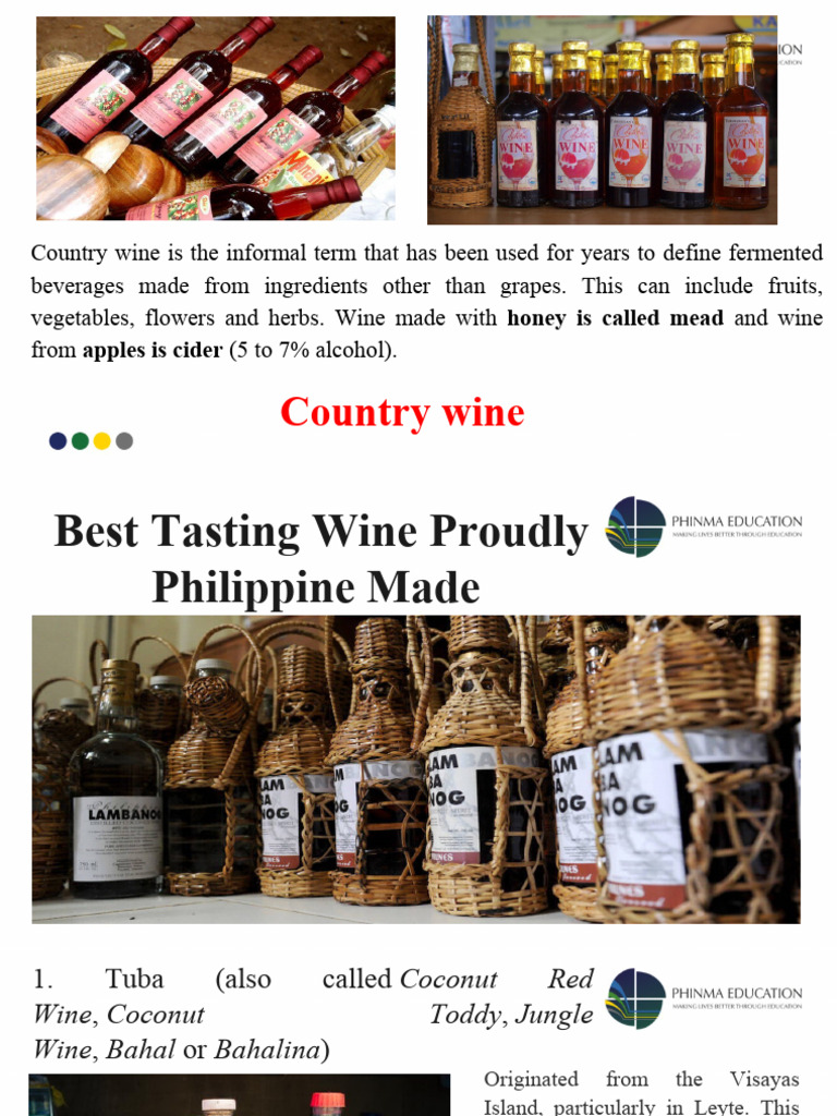 Country Wines | PDF | Drink | Wine