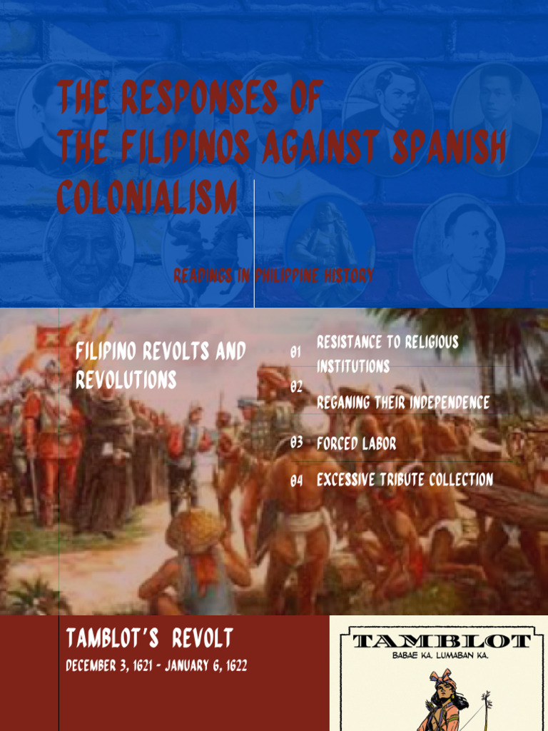 The Responses of Filipinos Against Spanish Colonialism | PDF ...
