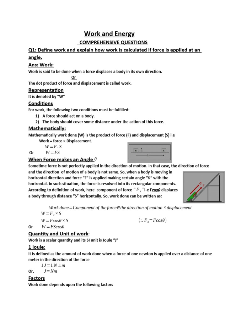9th Phy Chap6 Complete | Download Free PDF | Potential Energy | Energy ... 9th Phy Chap6 Complete | Download Free PDF | Potential Energy | Energy ...