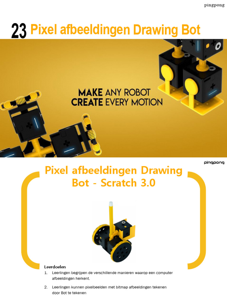 23 Pixel Afbeeldingen Drawing Bot | PDF