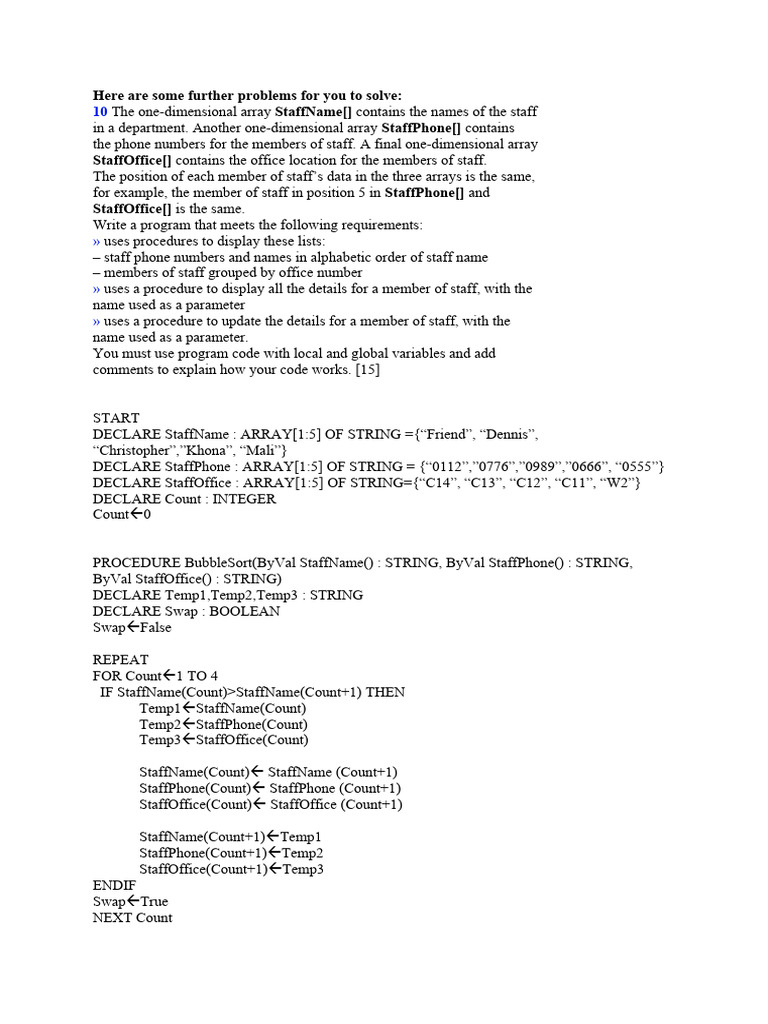 Super 15marks Question | PDF | Parameter (Computer Programming) | String (Computer Science)