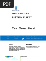 Fuzzifikasi dan Defuzzifikasi dalam Kontrol Fuzzy | PDF