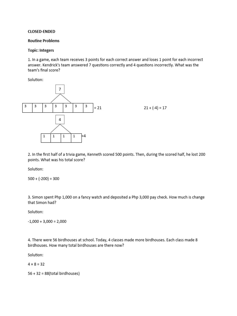Routine and Non-Routine | PDF | Mathematics