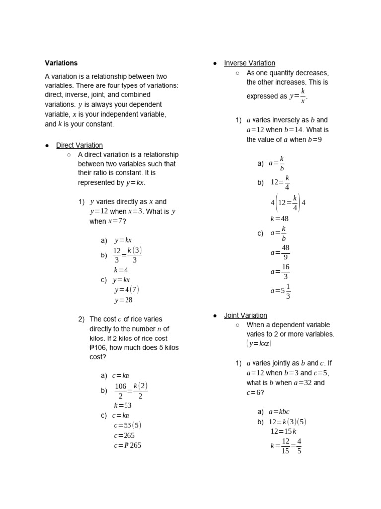 MATH 9 Q1 Reviewer | PDF | Exponentiation | Square Root