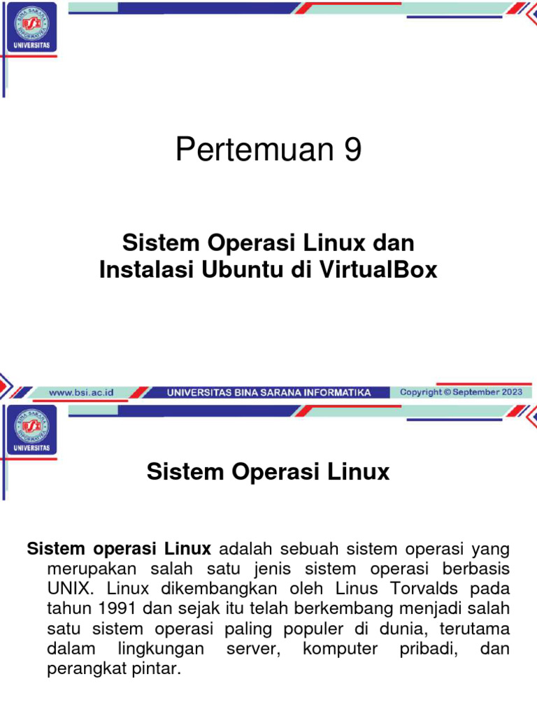 Instalasi Ubuntu di VirtualBox | PDF