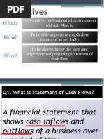 Grade 12 Cash Flow Statement Notes | PDF | Dividend | Cash Flow Statement