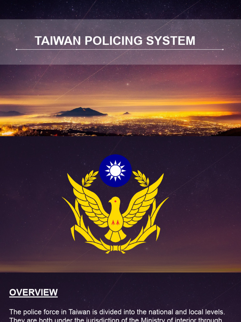 Taiwan Policing Wps Office | PDF | Police | Taiwan