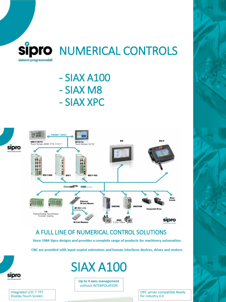 Comprehensive CNC Control Solutions | PDF | Programmable Logic Controller | Numerical Control