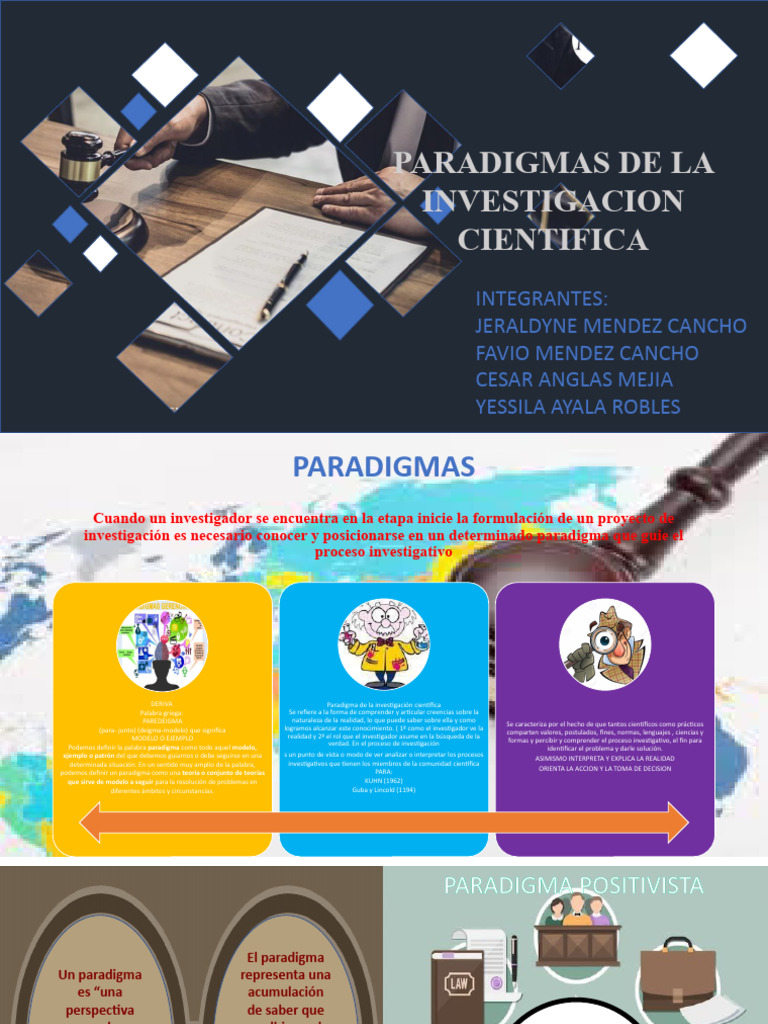 Tipos de Paradigmas en Investigación Científica | PDF | Paradigma ...