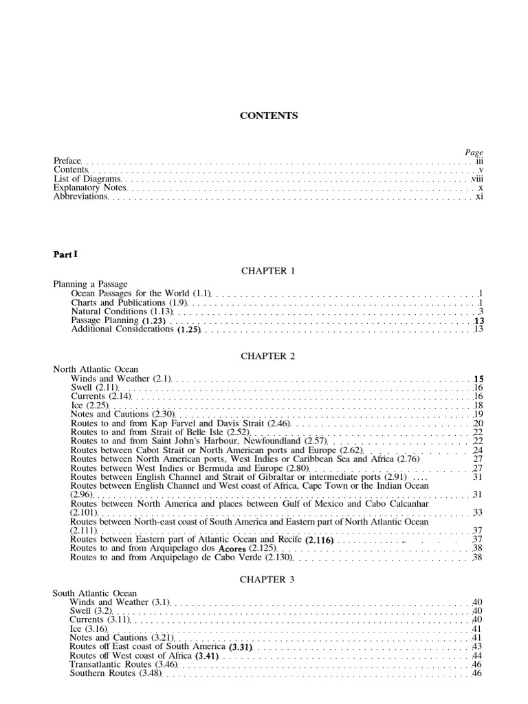 NP136 Ocean Passages | PDF | Pacific Ocean | Wound