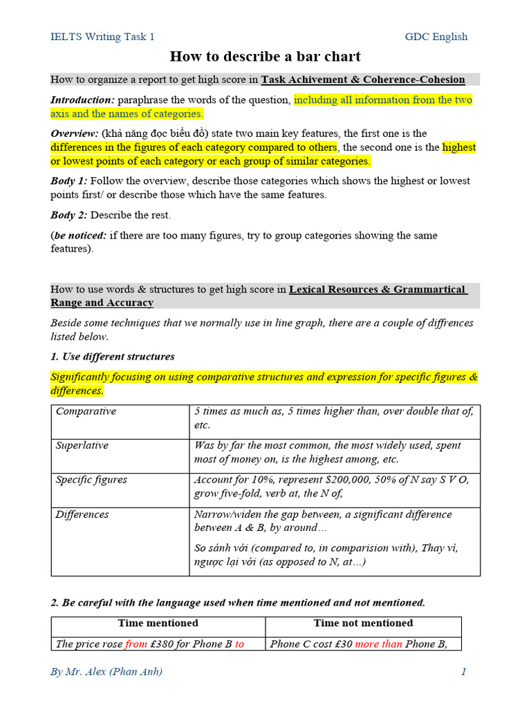 How To Make A Bar Chart Report | PDF | United Kingdom | Economies