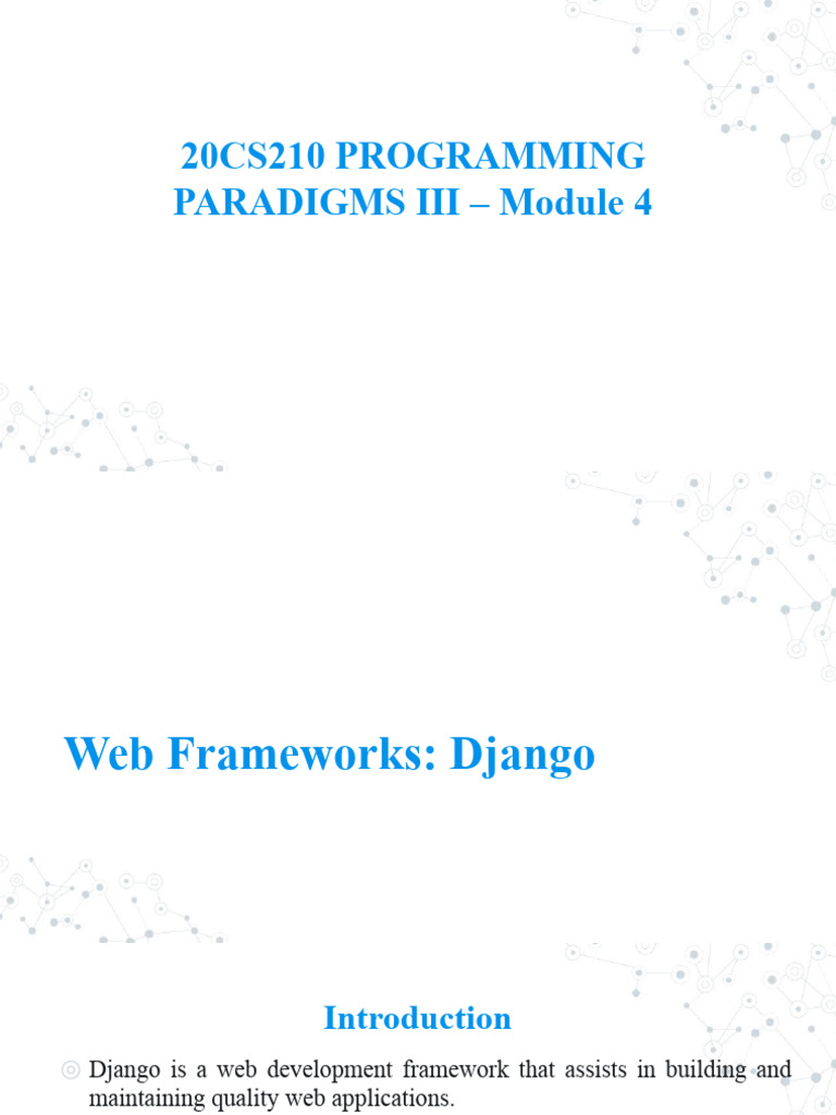 Module 4df | PDF | Networking | Internet & Web