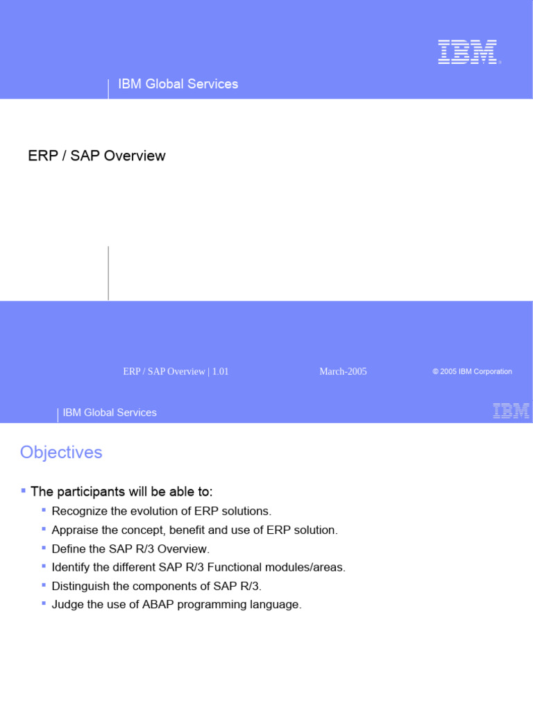 Chapter 05 - SAP ERP | PDF | Enterprise Resource Planning | Information Science