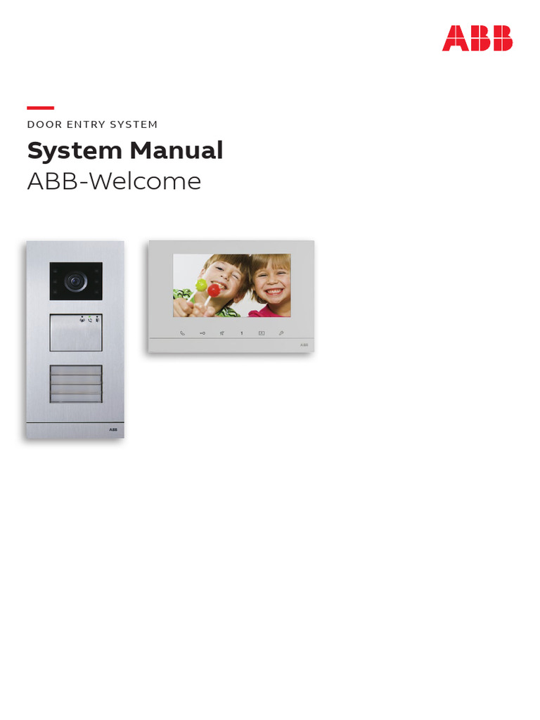 System Manual ABB-Welcome en V1-0 2TMD041700D0053 ABB | PDF | Building ...