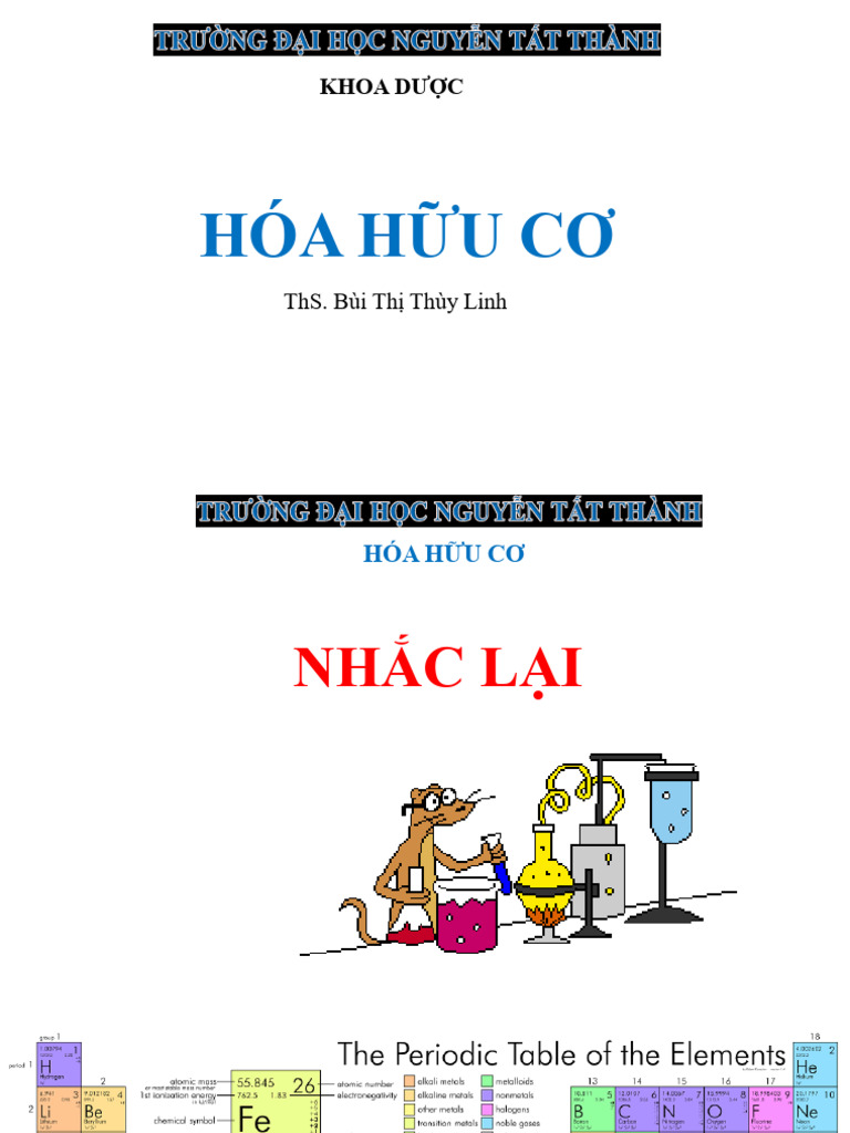 Slide Hóa H U Cơ - Cô Linh | PDF