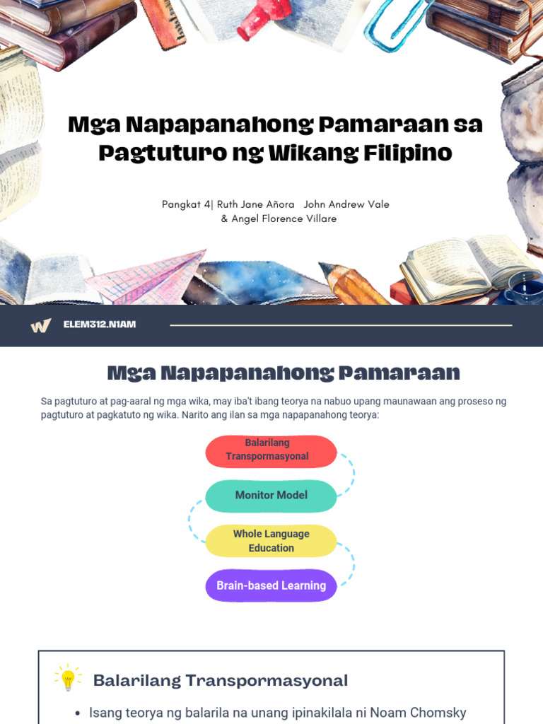 Group 4 - Napapanahong Pamaraan | PDF