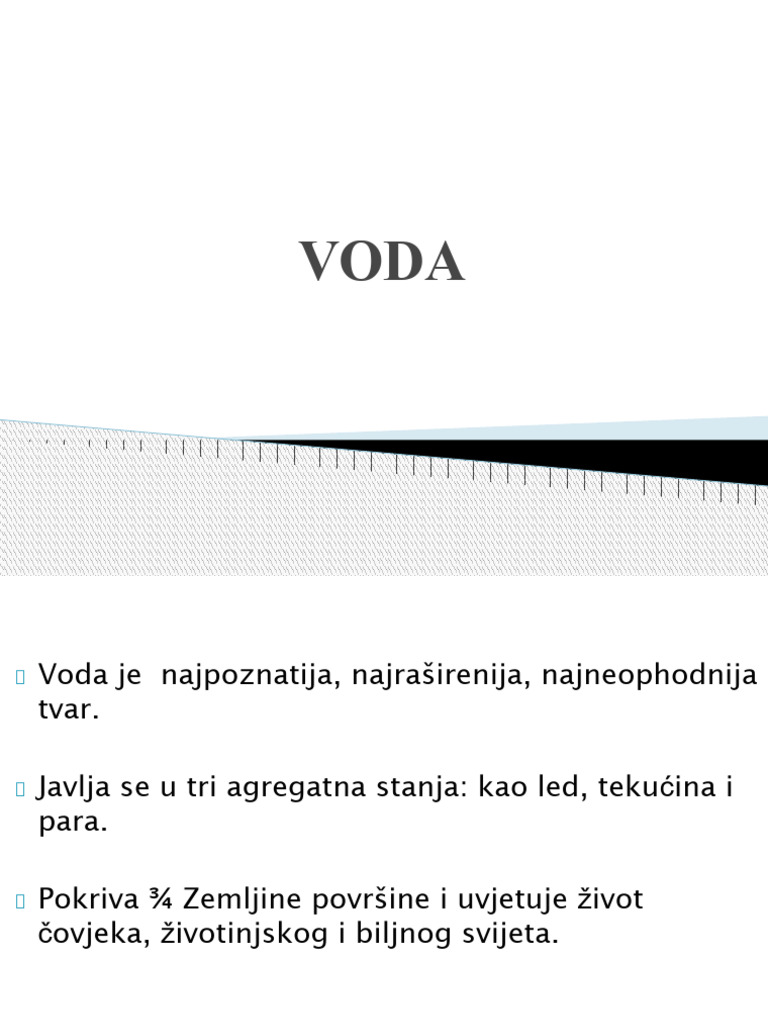 VODA | PDF