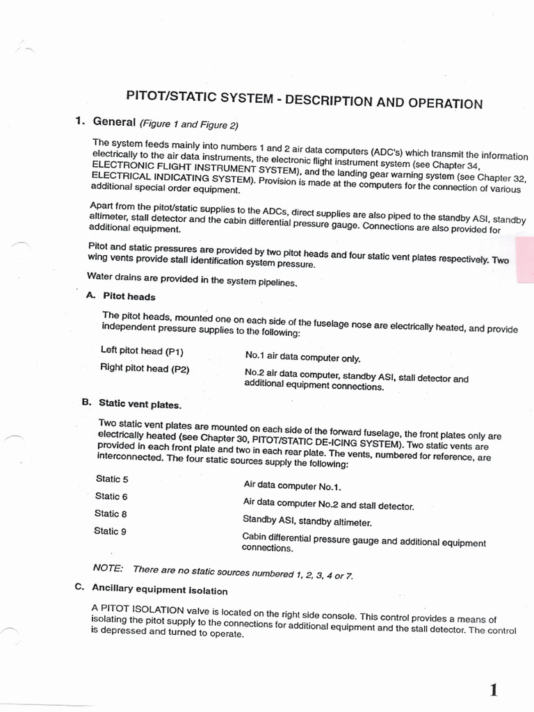 1.5 Pitot - Static System | PDF