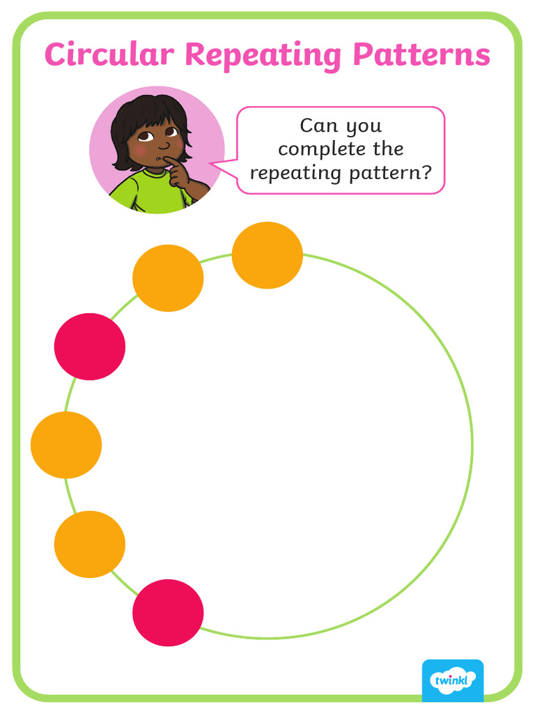 T M 34992 Circular Repeating Patterns Display Posters - Ver - 1 | PDF