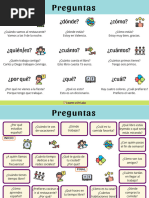 Preguntas y respuestas en español A1 | PDF