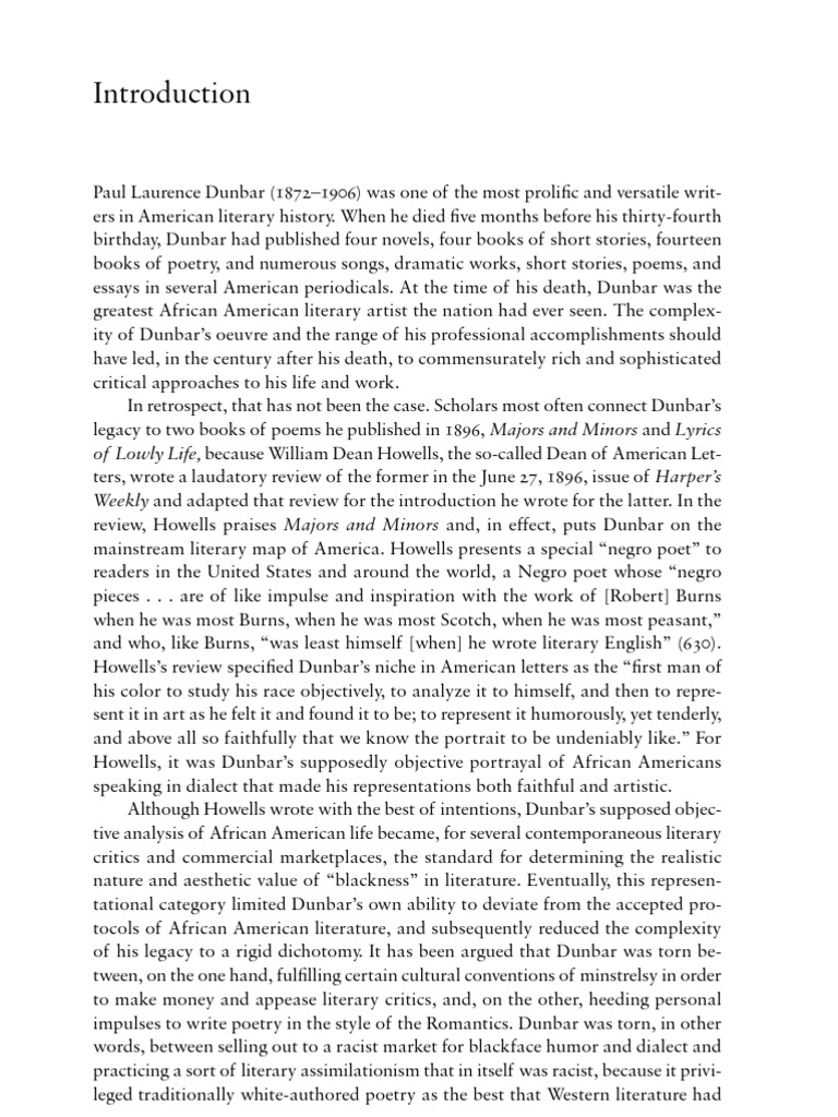 Intro | PDF | American Literature | Race (Human Categorization)