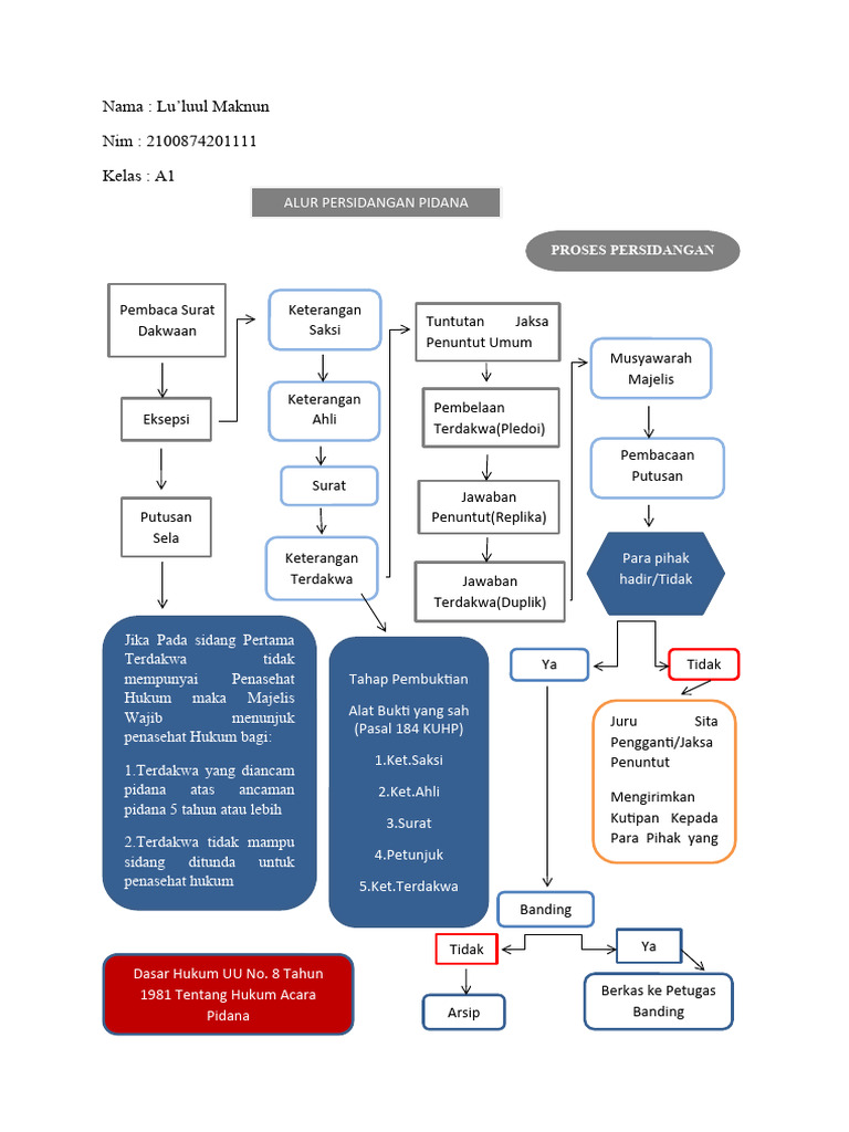 Proses Peradilan Pidana | PDF