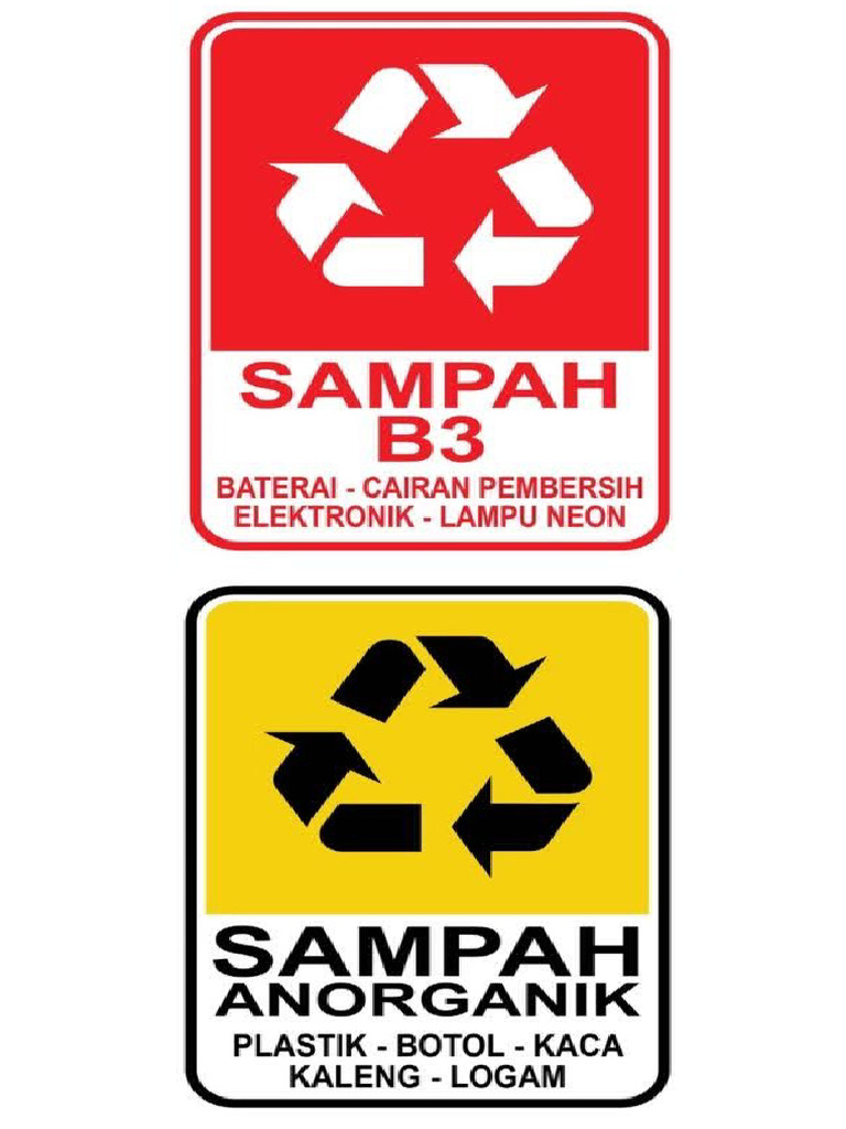 Sticker Tempat Sampah | PDF