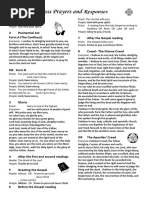 Catholic Mass Prayers and Responses 2025 | PDF | Lord's Prayer | God ...