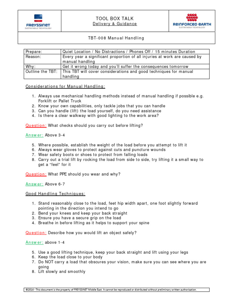 008+ +Manual+Handling+Guidance | PDF | Safety
