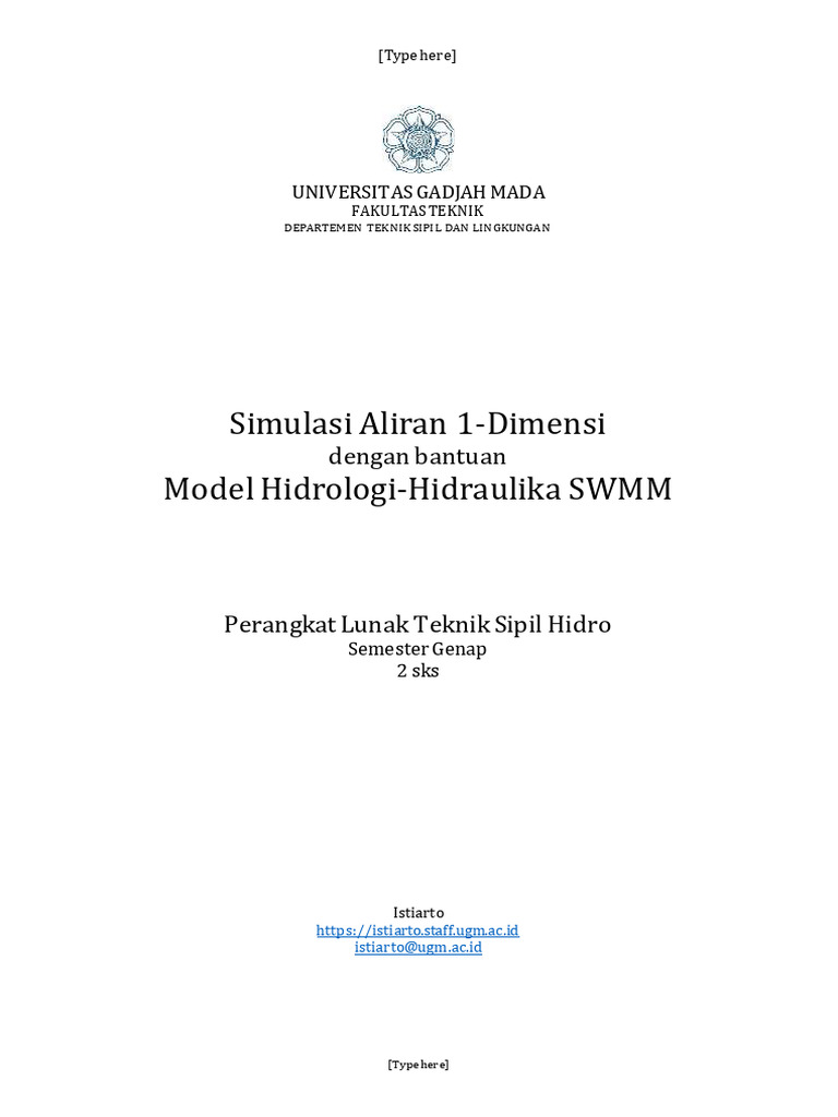 Perangkat Lunak Teknik Sipil Hidro | PDF
