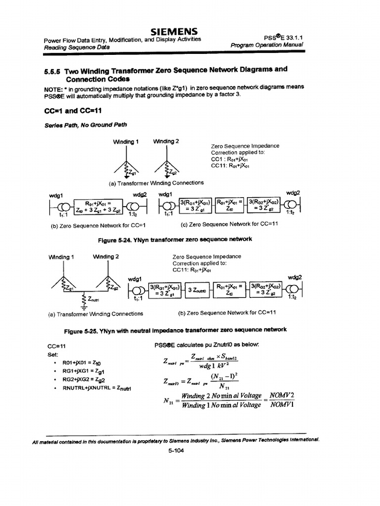 Connection Codes PSSE | PDF