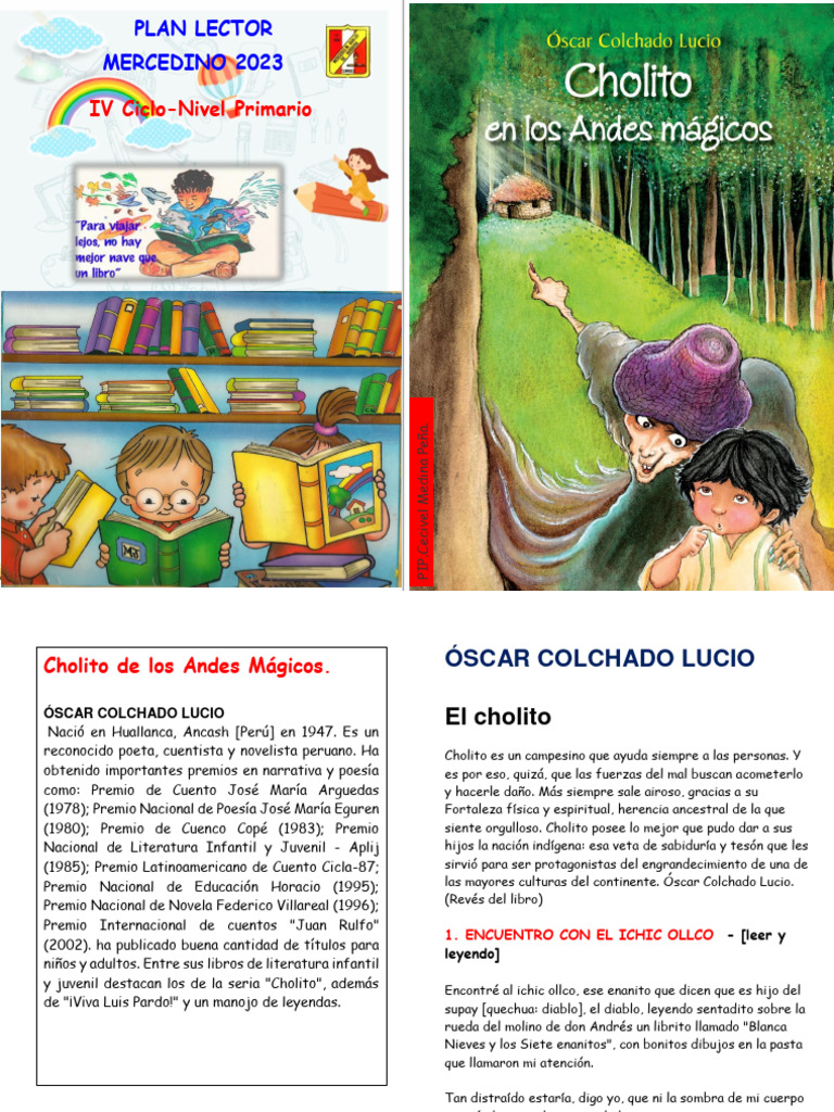 Cholito en los Andes Mágicos: Resumen | PDF