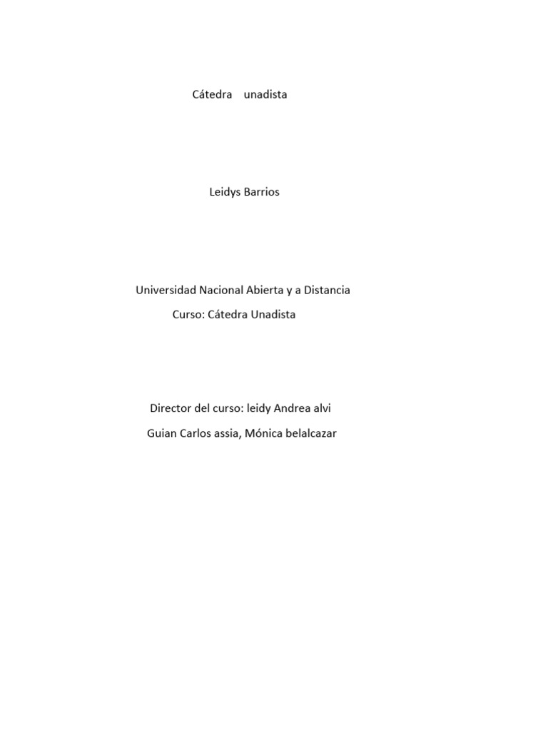 Catedra Actividad | PDF | Aprendizaje | Comunicación humana